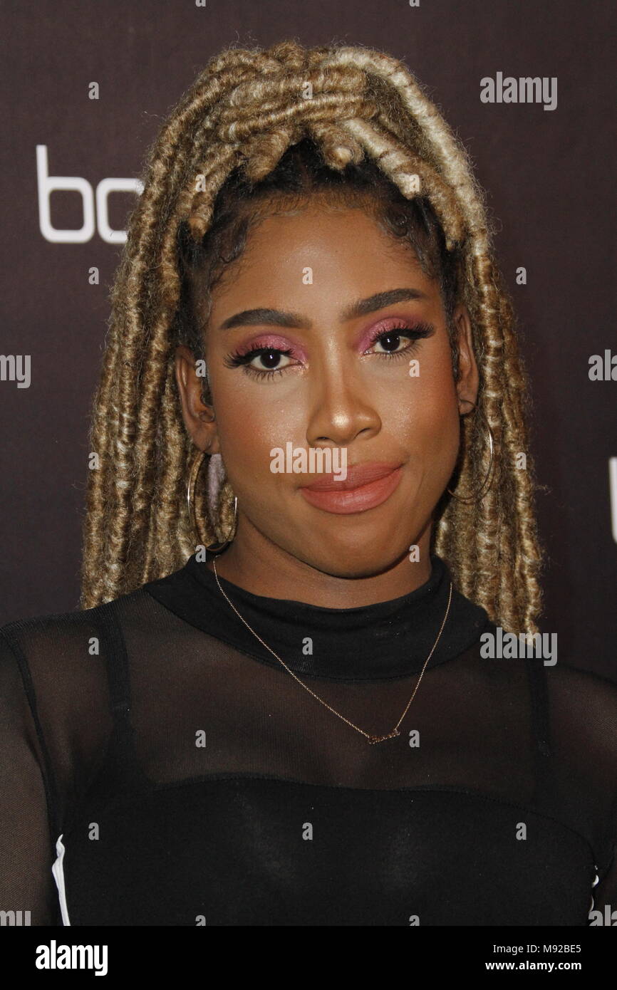 Hollywood, Ca. 21st Mar, 2018. Sevyn Streeter, at the boohoo Hosts 'The ...