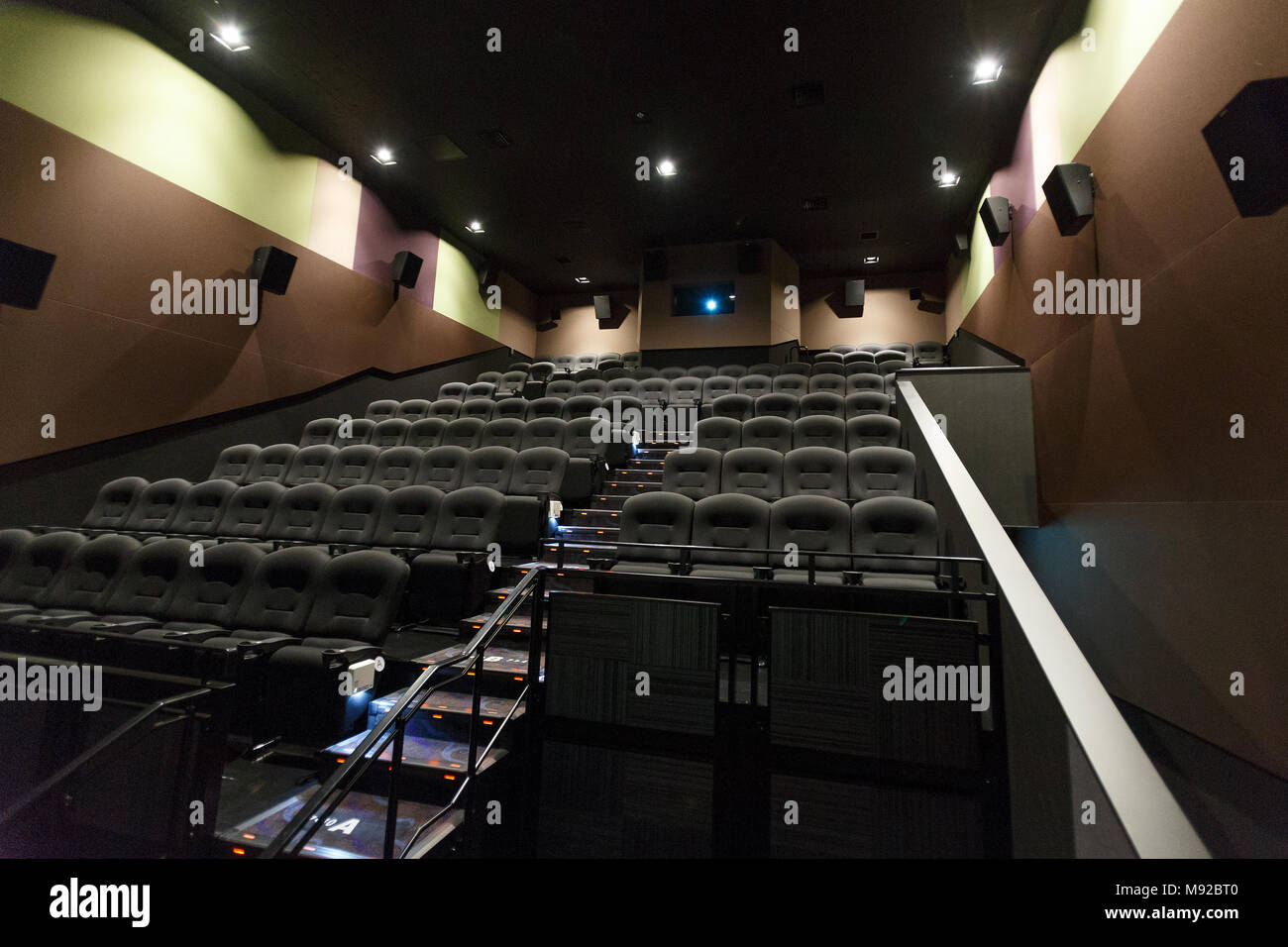 Toho Cinemas theater at Tokyo Midtown Hibiya shopping mall during a ...