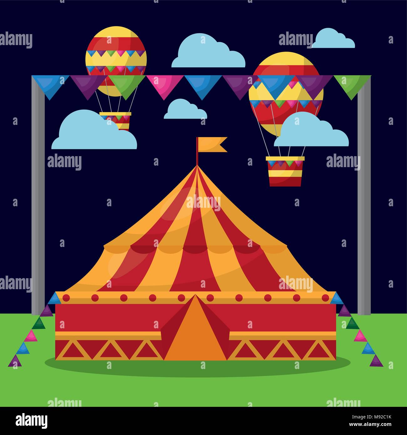 carnival fair festival Stock Vector Image & Art - Alamy