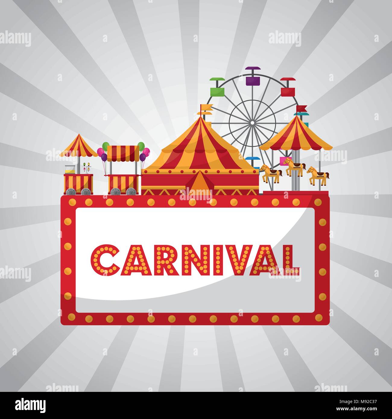 carnival fair festival Stock Vector Image & Art - Alamy