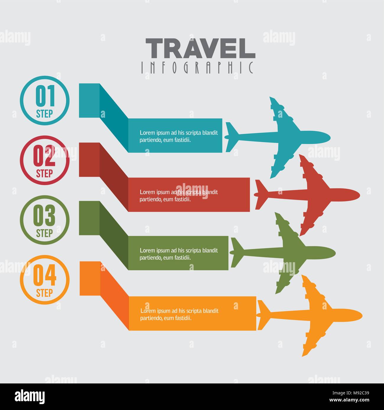 travel infographic design, vector illustration eps10 graphic Stock ...