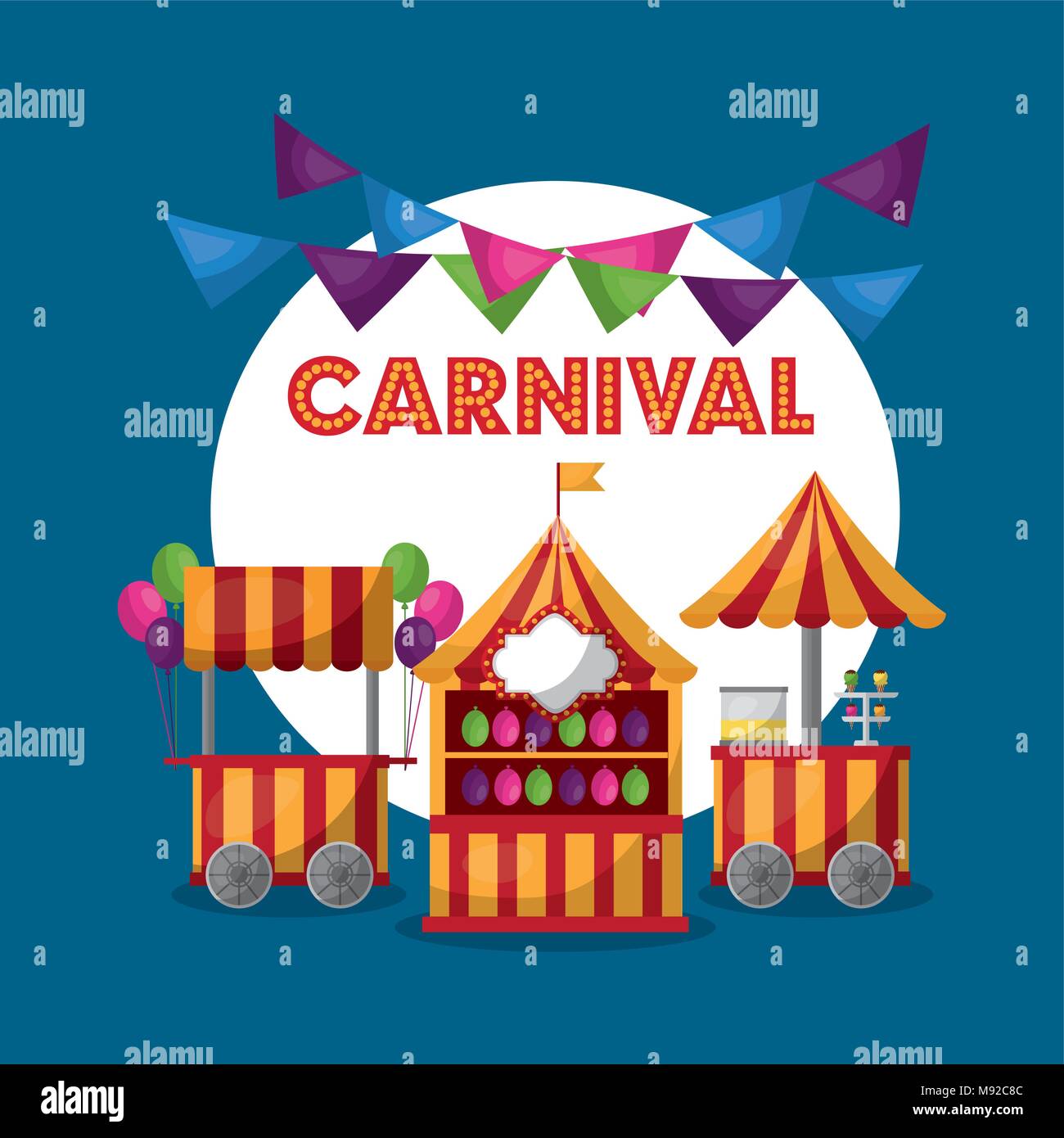 carnival fair festival Stock Vector Image & Art - Alamy