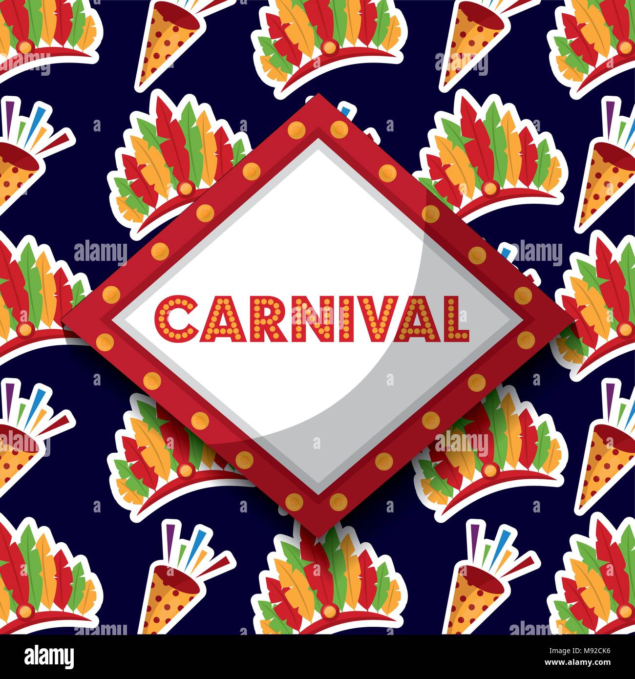 Carnival wood Stock Vector Images - Alamy