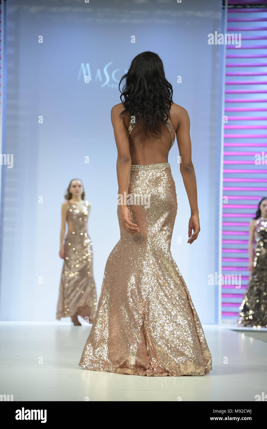 Moda Trade Fashion Show - Catwalk Featuring: Models Where: Birmingham ...