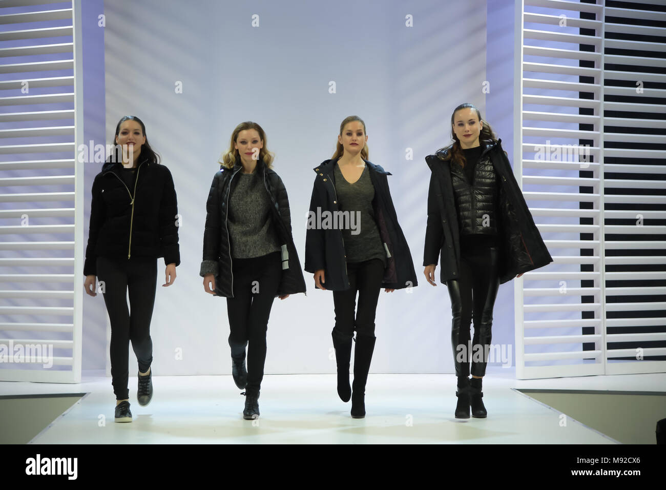 Moda Trade Fashion Show - Catwalk Featuring: Models Where: Birmingham ...
