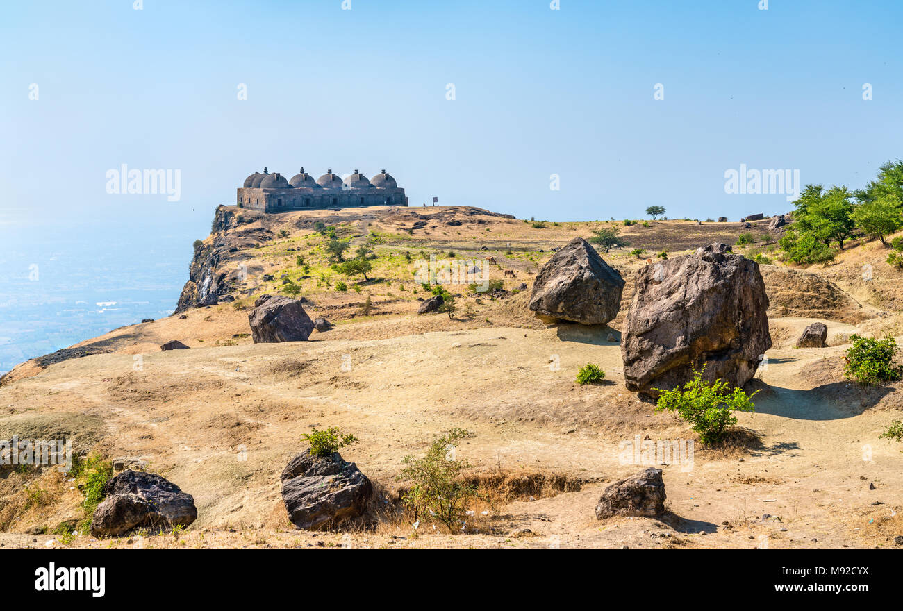 Navlakha Kothar, ancient grain storage at Pavagadh Hill. Gujarat ...