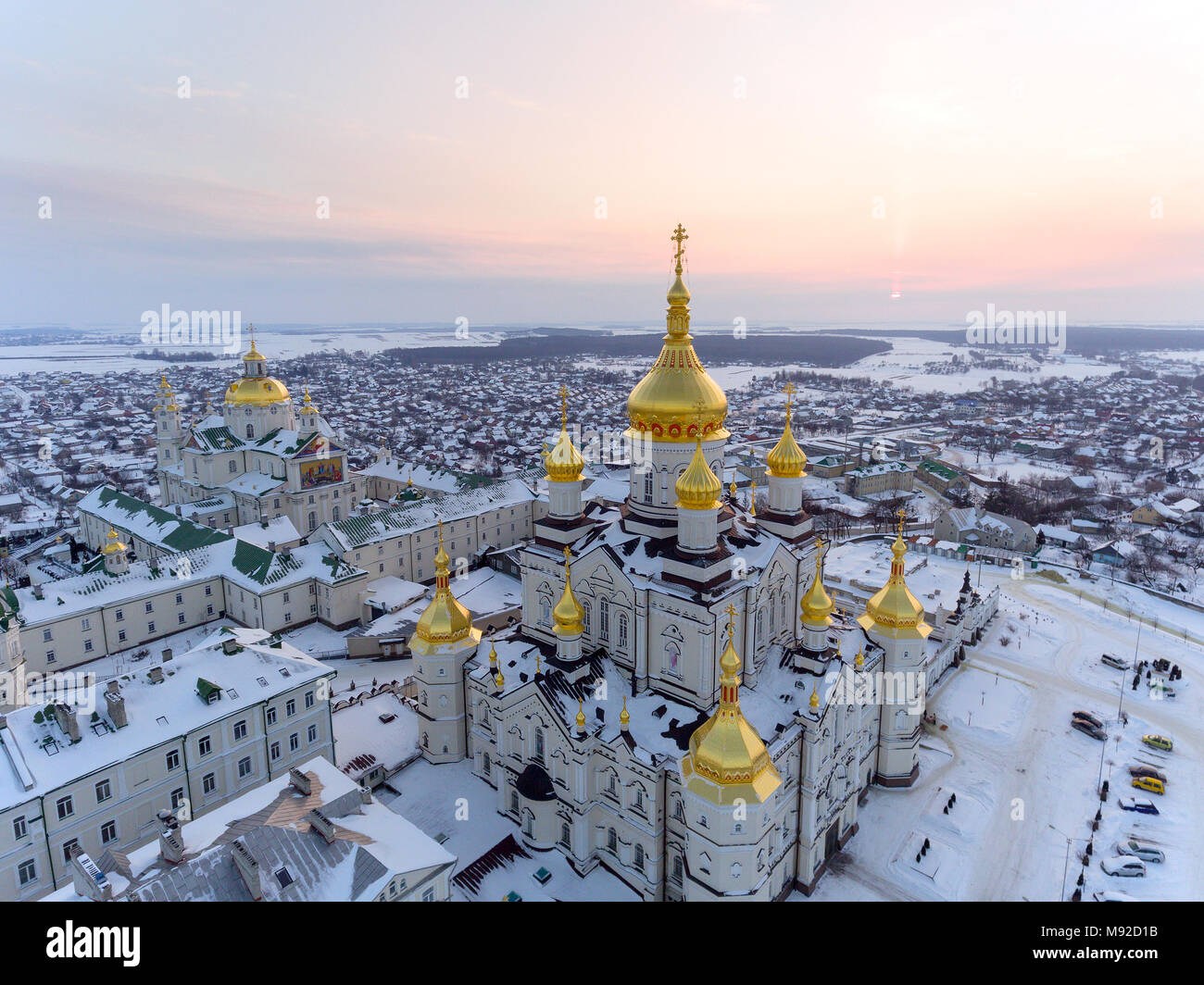The church of Lavra in Pochaev, Ukraine Stock Photo - Alamy
