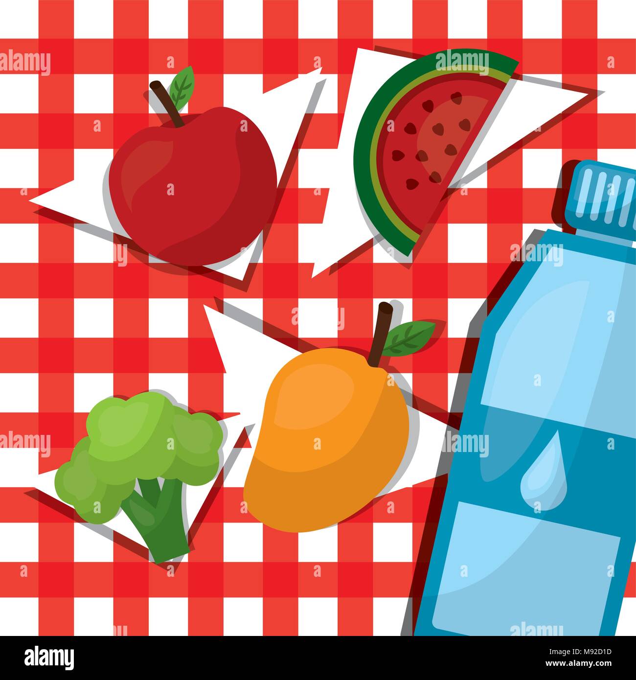 healthy lifestyle concept Stock Vector Image & Art - Alamy