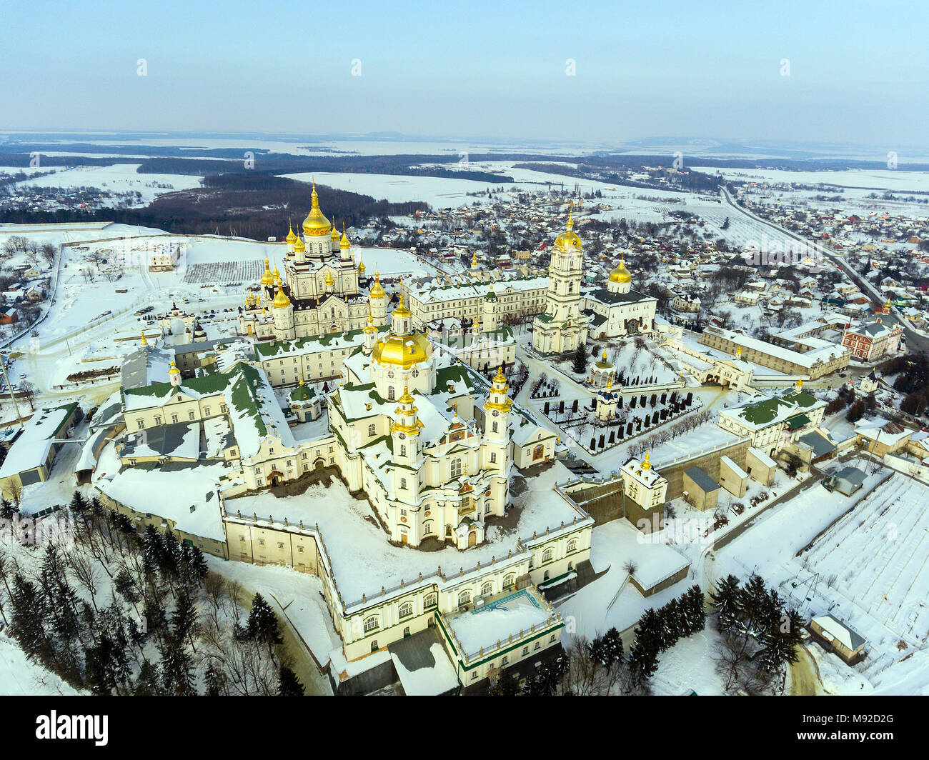 The church of Lavra in Pochaev, Ukraine Stock Photo - Alamy
