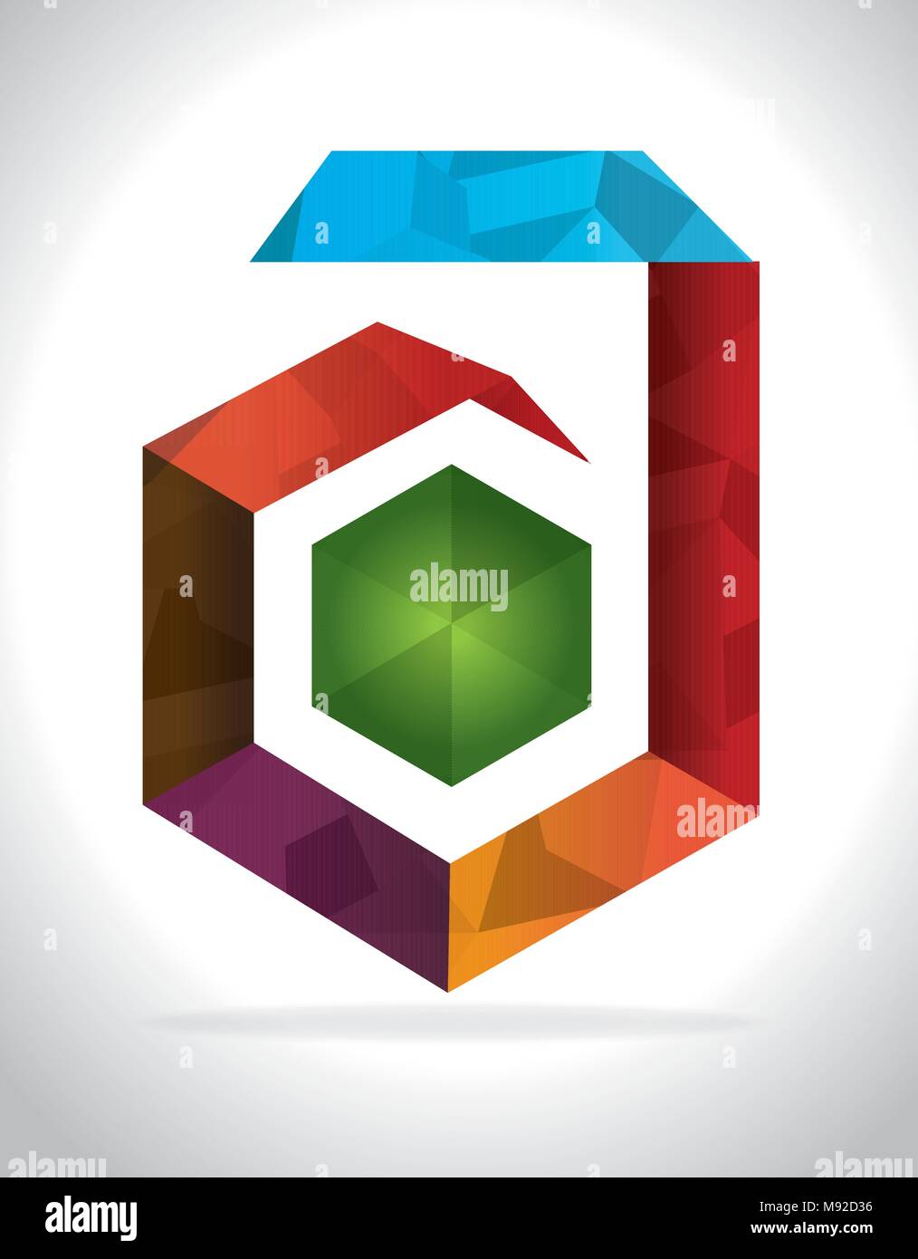 emblem icon design Stock Vector Image & Art - Alamy