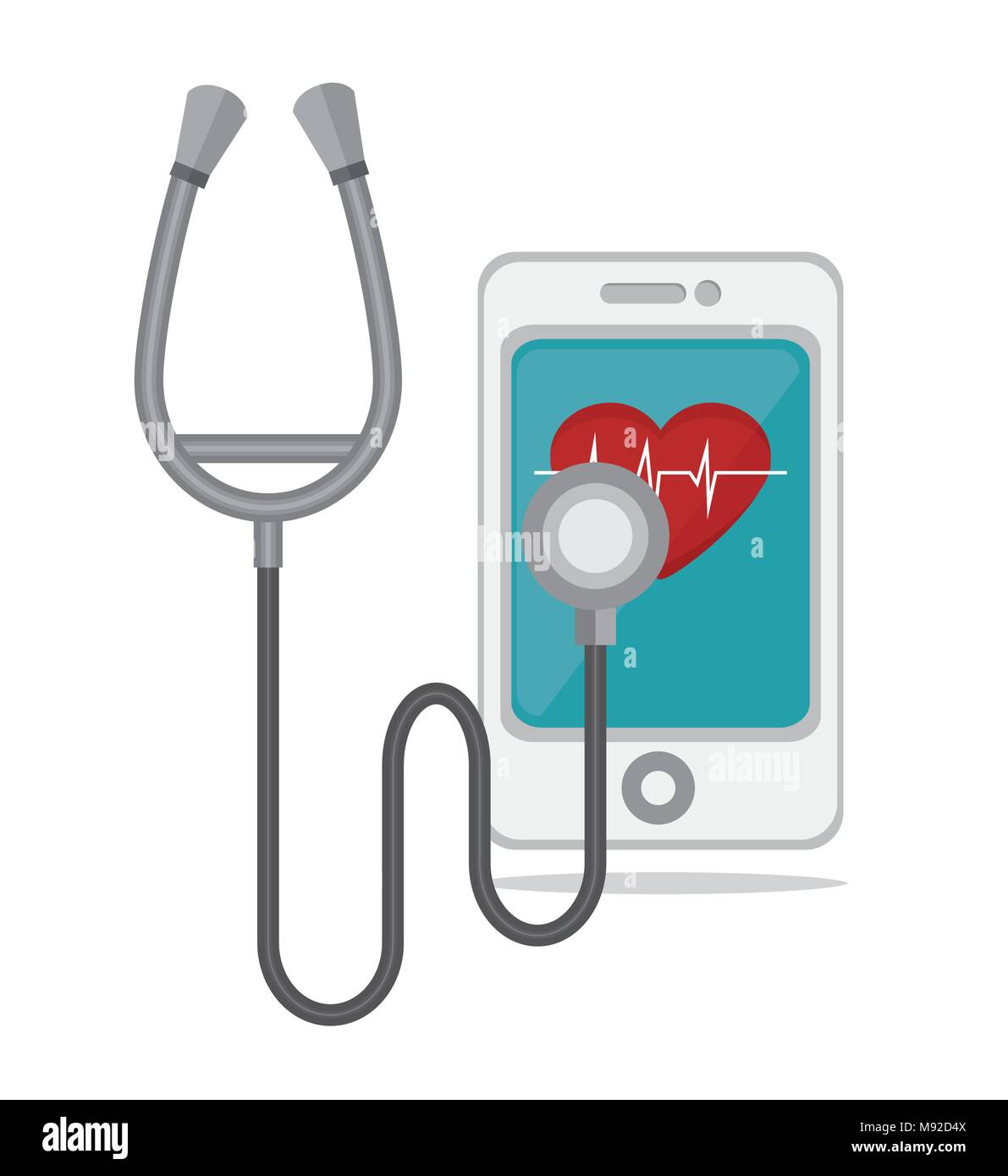 mobile health design Stock Vector Image & Art - Alamy