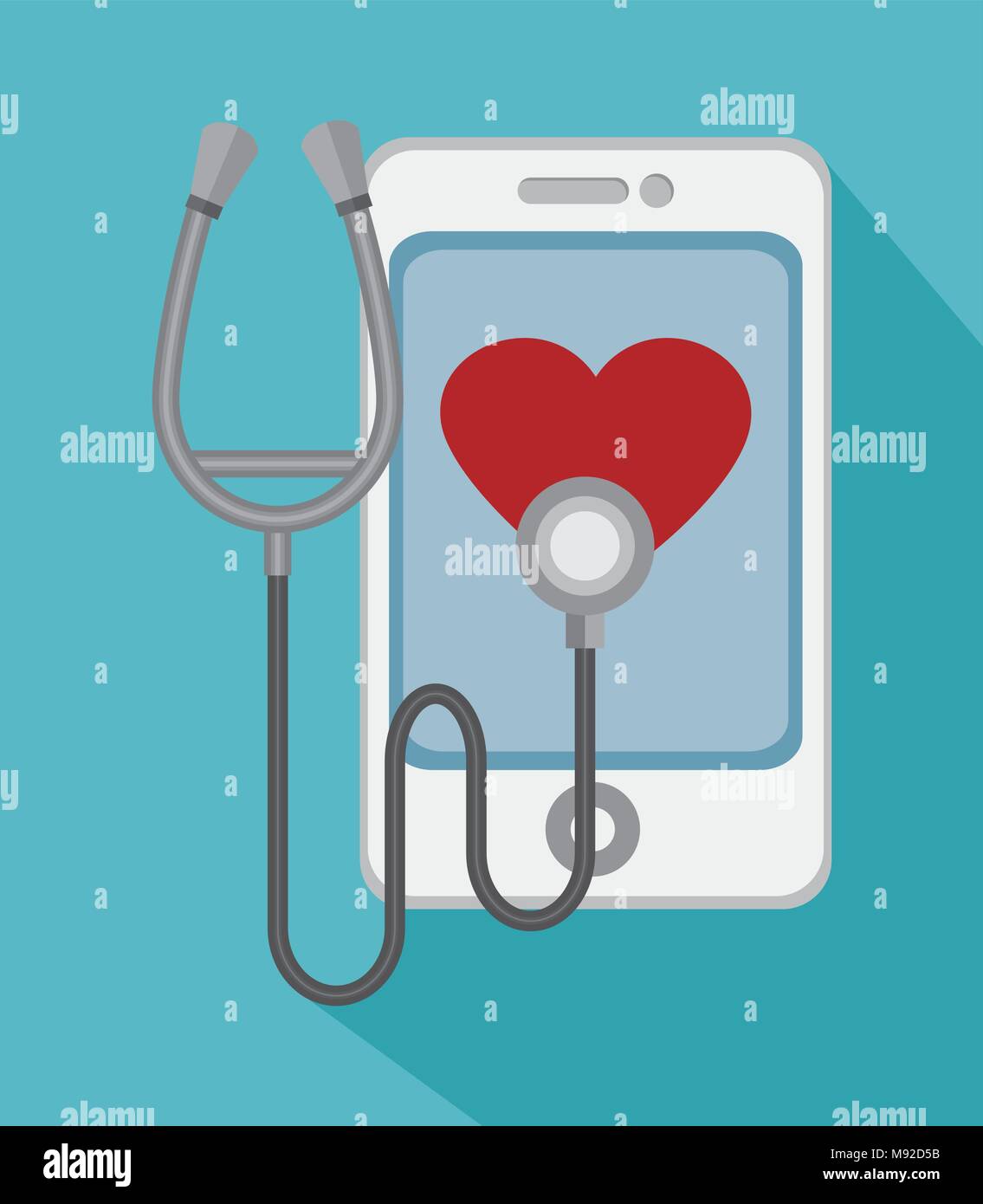 mobile health design Stock Vector Image & Art - Alamy