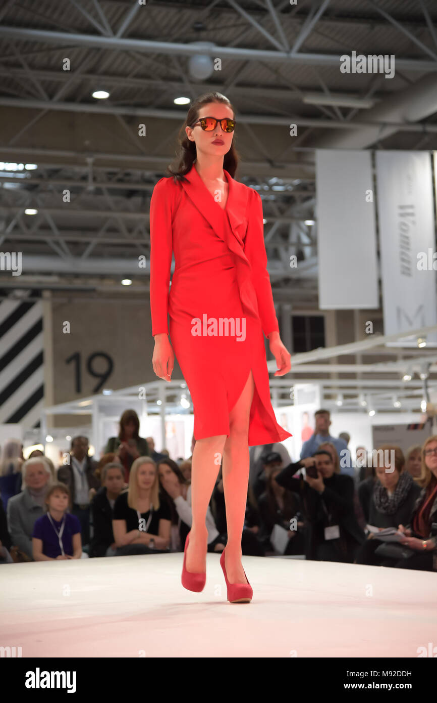 Moda Trade Fashion Show - Catwalk Featuring: Models Where: Birmingham ...