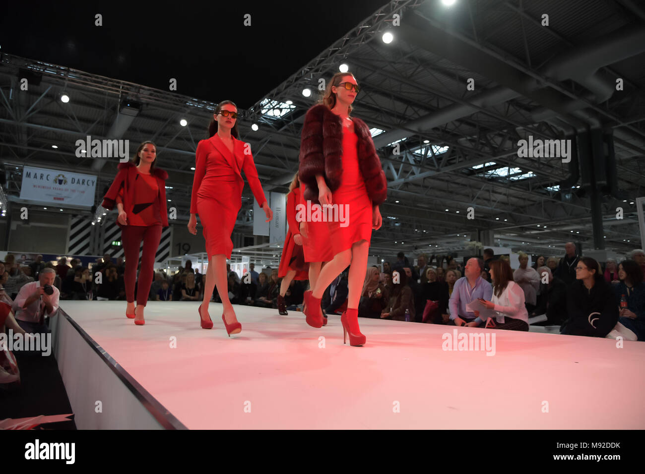 Moda Trade Fashion Show - Catwalk Featuring: Models Where: Birmingham ...