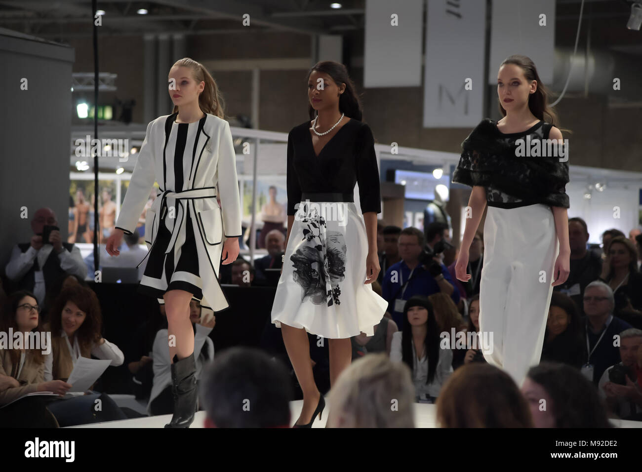 Moda Trade Fashion Show - Catwalk Featuring: Models Where: Birmingham ...