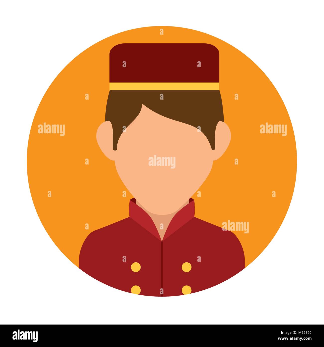 hotel worker design Stock Vector Image & Art - Alamy