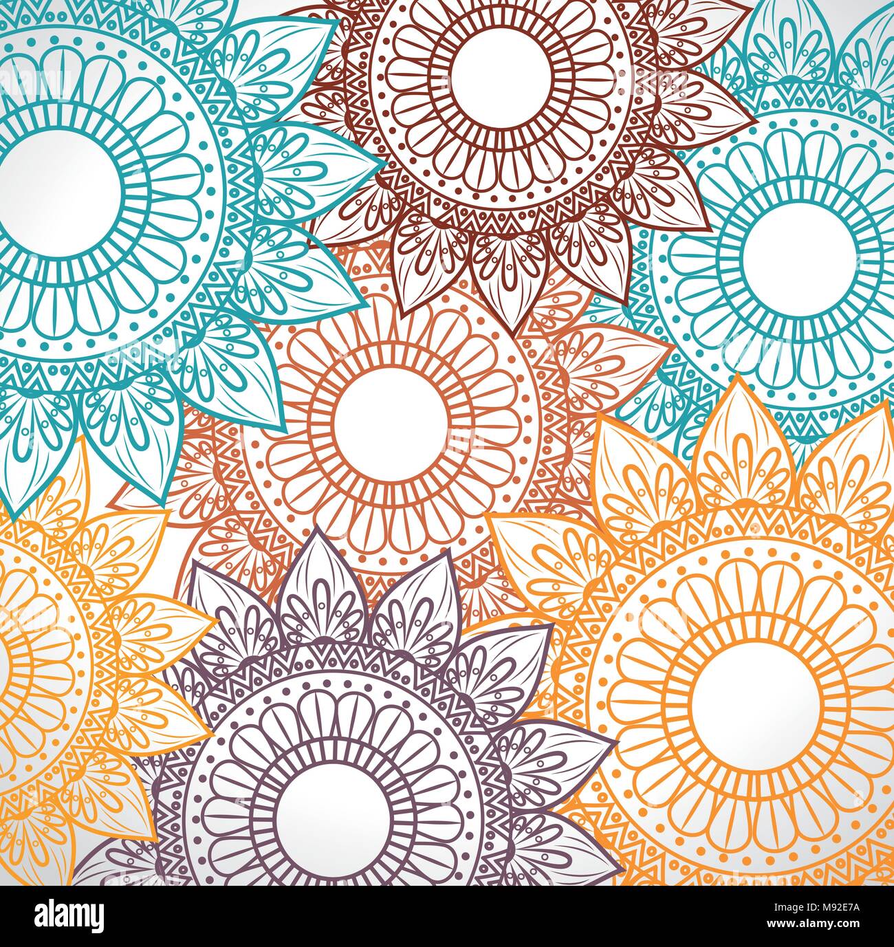 Bohemian Design Achtergrond Boho Pattern Hi Res Stock Photography And