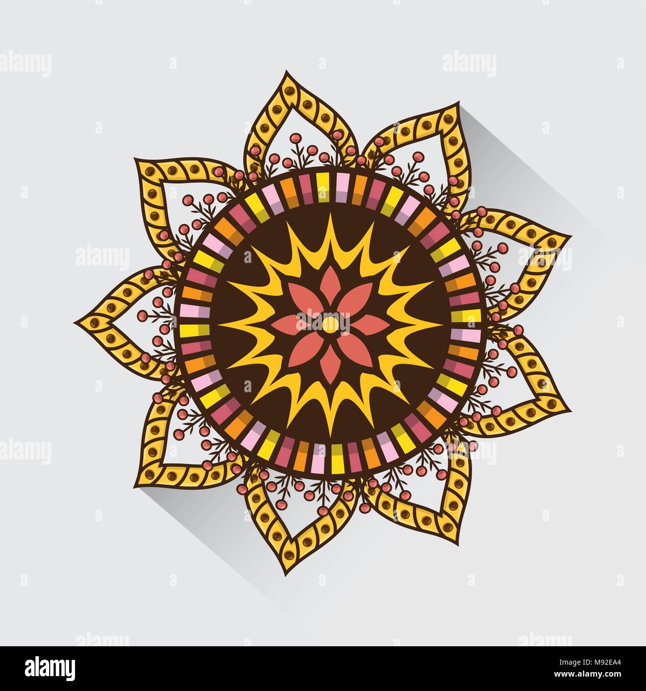 bohemian background design Stock Vector Image & Art - Alamy