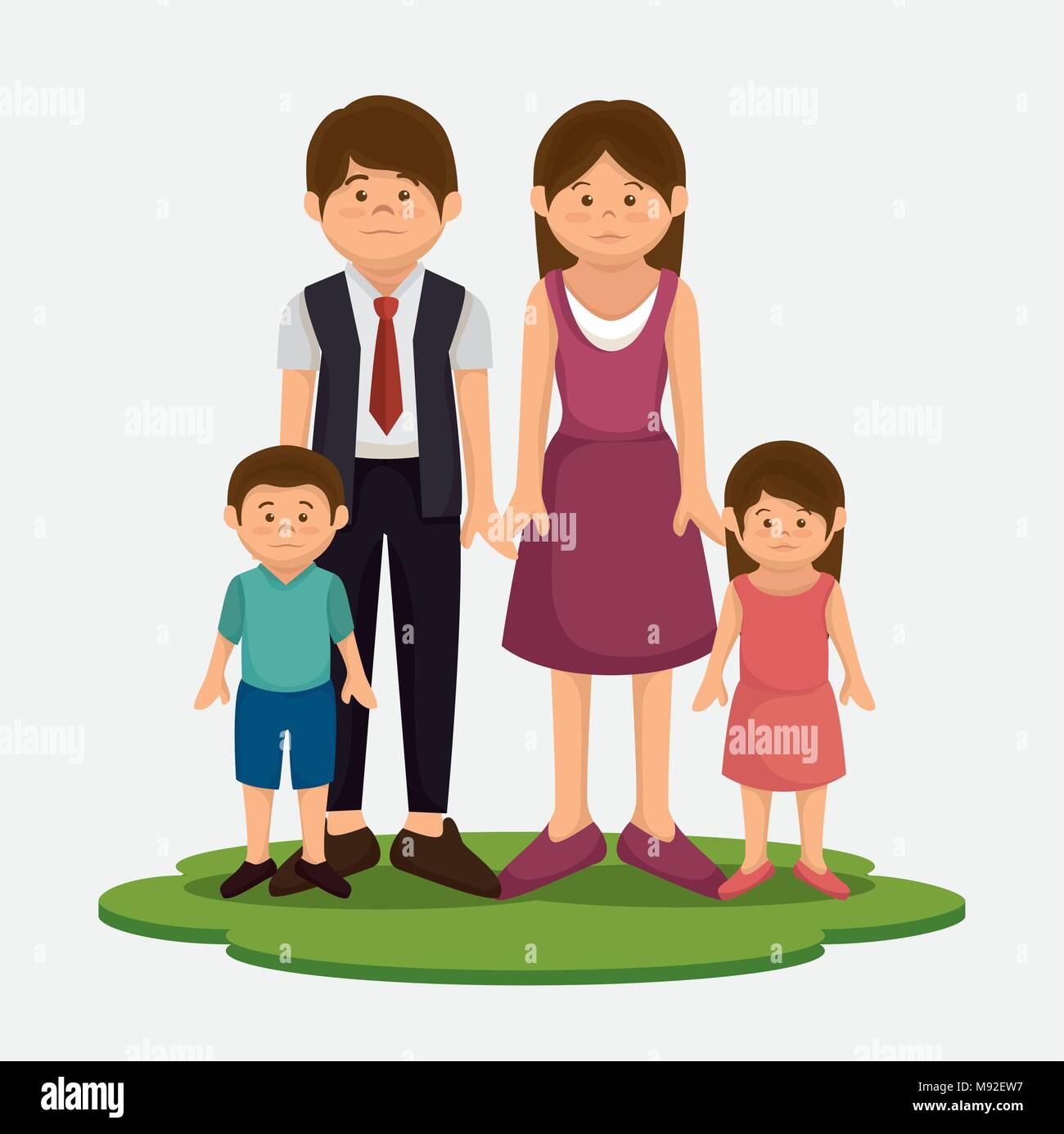 United family graphic Stock Vector Image & Art - Alamy