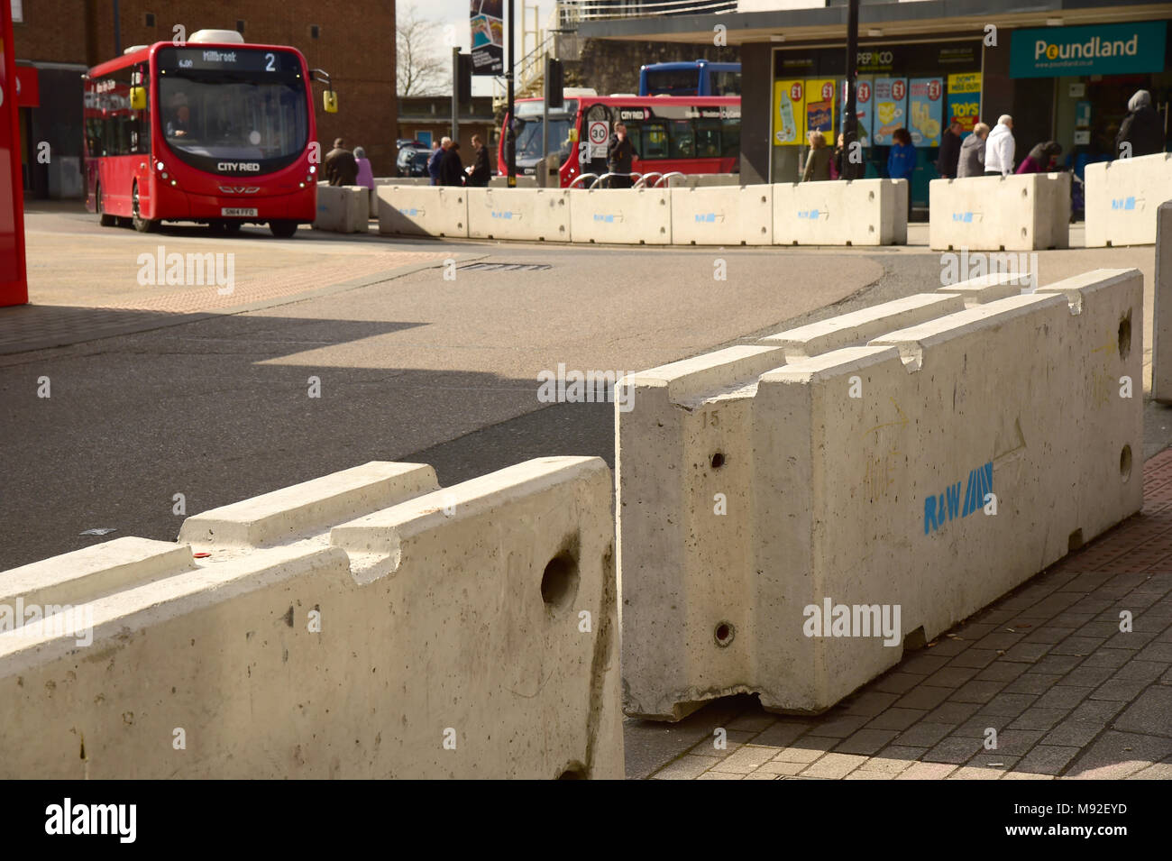 Counter Terrorism Barriers High Resolution Stock Photography and Images ...