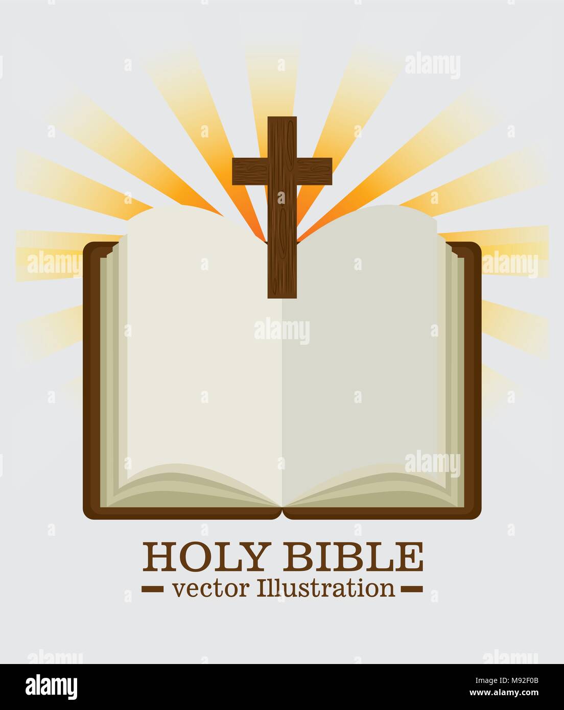 Holy bible book Stock Vector Image & Art - Alamy
