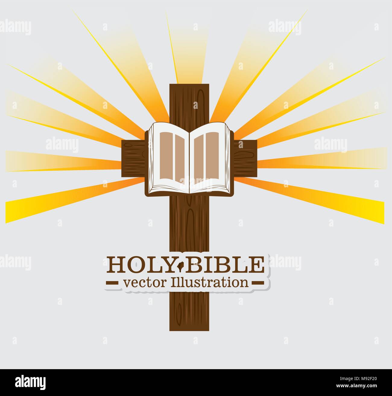 Holy bible book Stock Vector Image & Art - Alamy