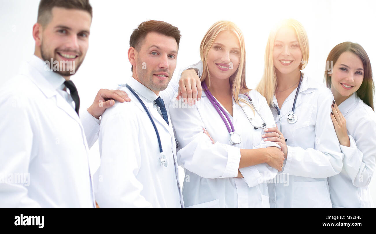 portrait of successful medical team Stock Photo - Alamy