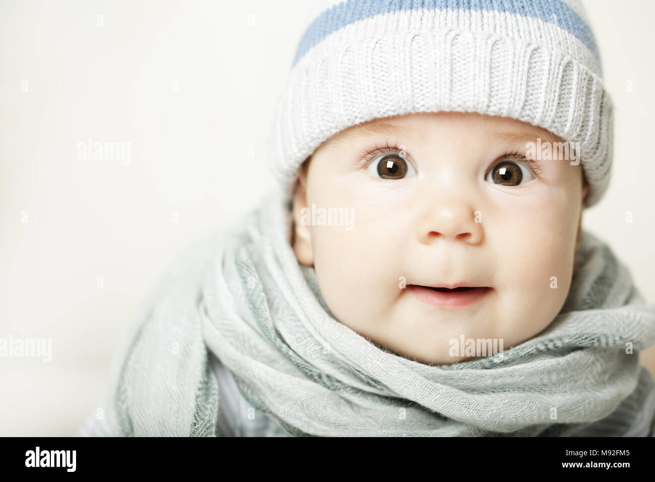 Baby blue cap hi-res stock photography and images - Alamy