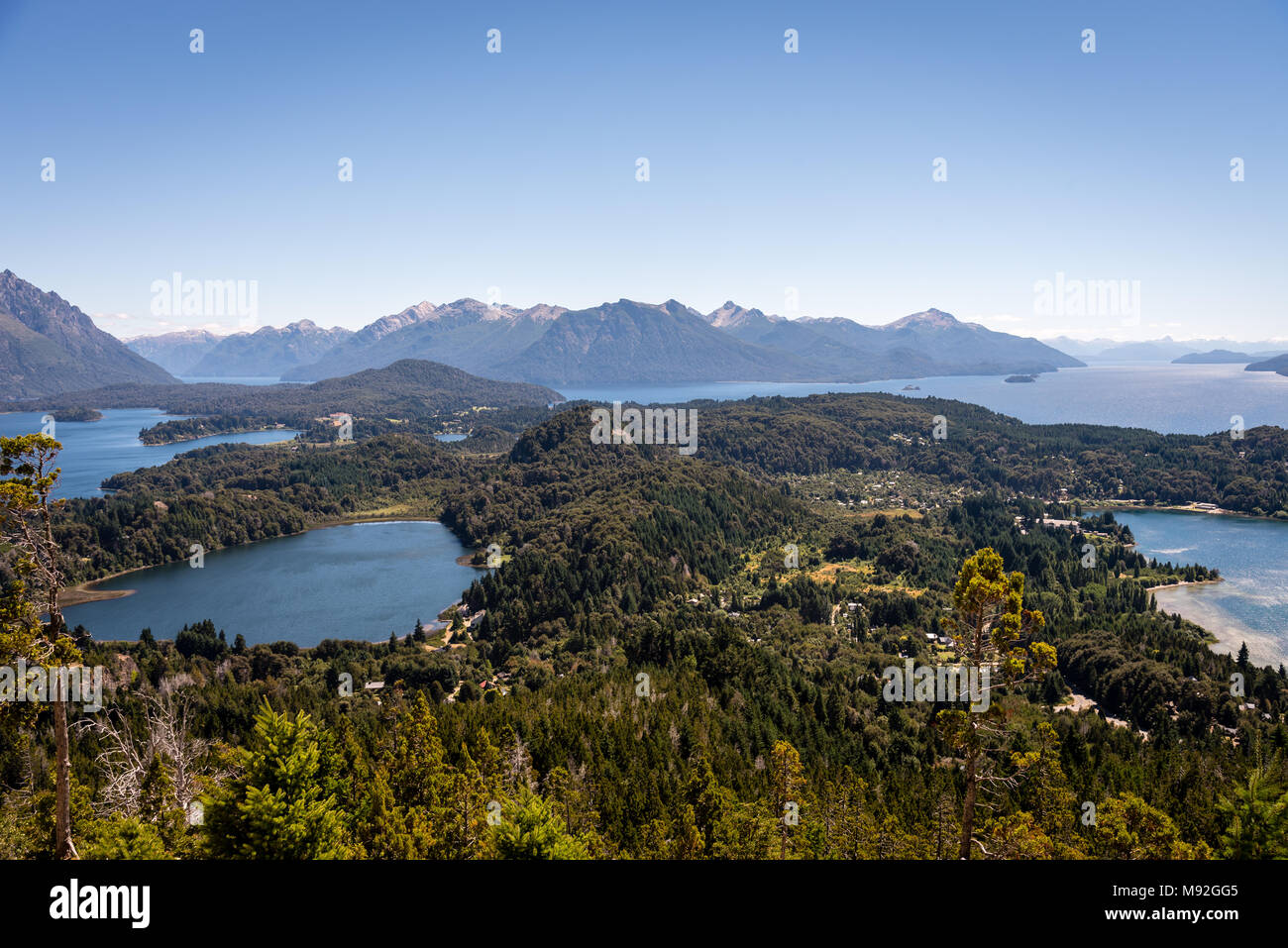The lakes of Bariloche, Patagonia, Argentina Stock Photo - Alamy
