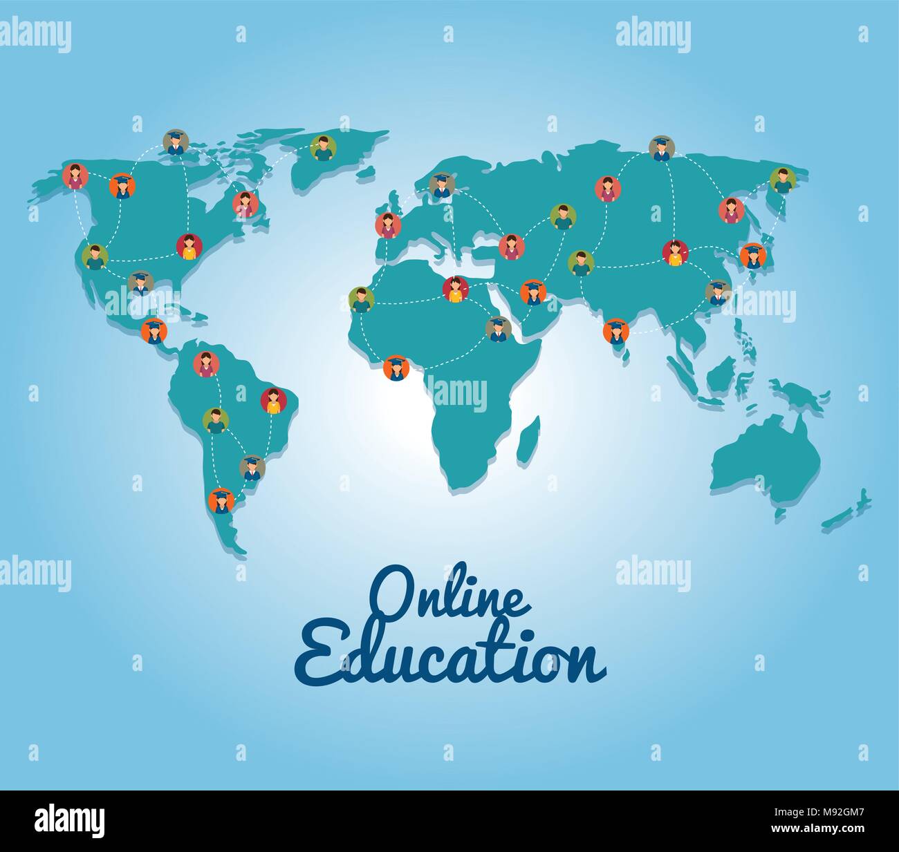 eLearning and education Stock Vector Image & Art - Alamy