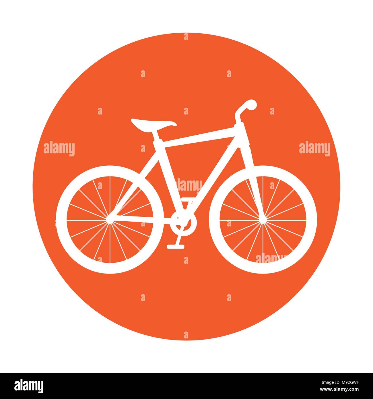 Bike and cyclism graphic design Stock Vector Image & Art - Alamy