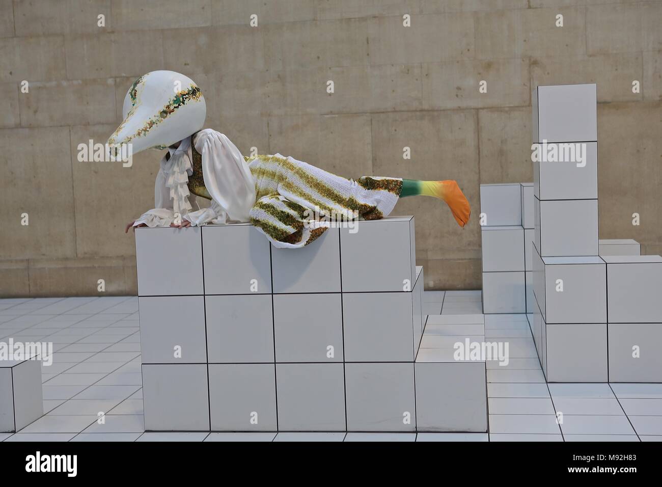 Anthea Hamilton The Squash Tate Britain 22 Mar - 7 Oct 2018 Stock Photo ...