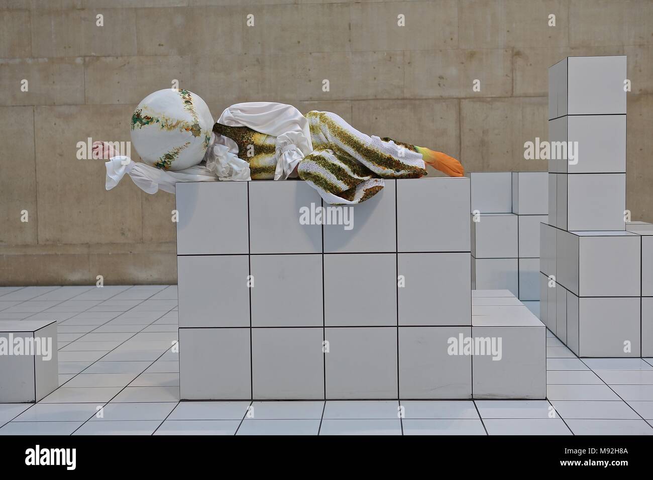 Anthea Hamilton The Squash Tate Britain 22 Mar - 7 Oct 2018 Stock Photo ...