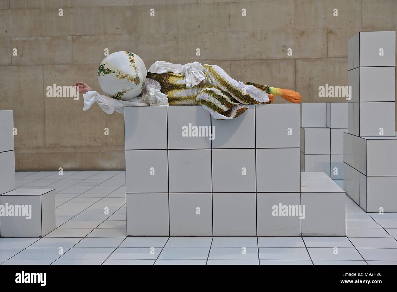 Anthea Hamilton The Squash Tate Britain 22 Mar - 7 Oct 2018 Stock Photo ...