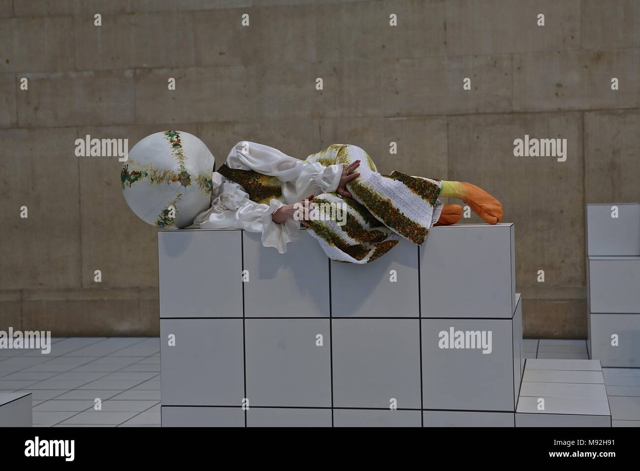 Anthea Hamilton The Squash Tate Britain 22 Mar - 7 Oct 2018 Stock Photo ...