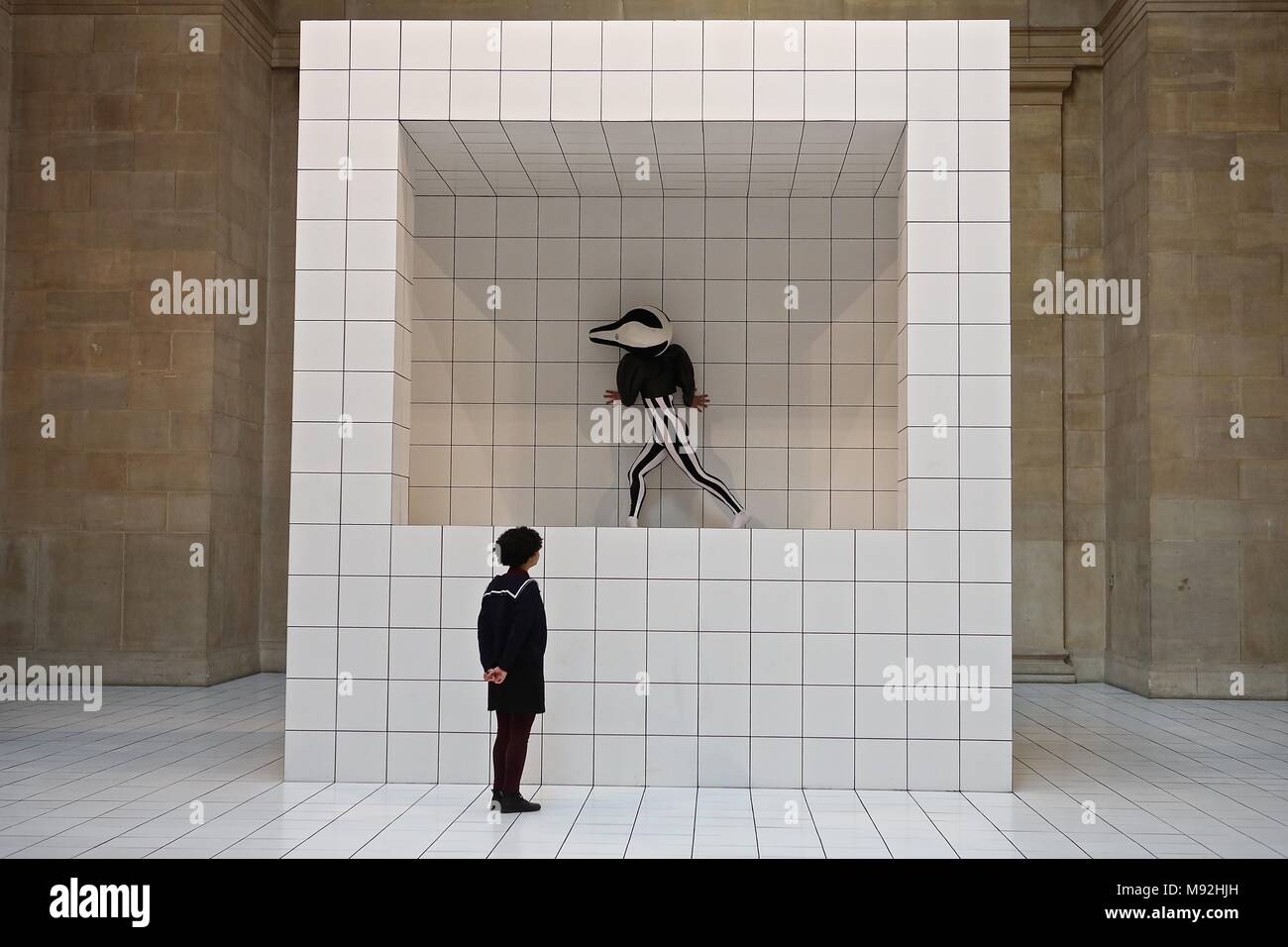 Anthea Hamilton The Squash Tate Britain 22 Mar - 7 Oct 2018 Stock Photo ...