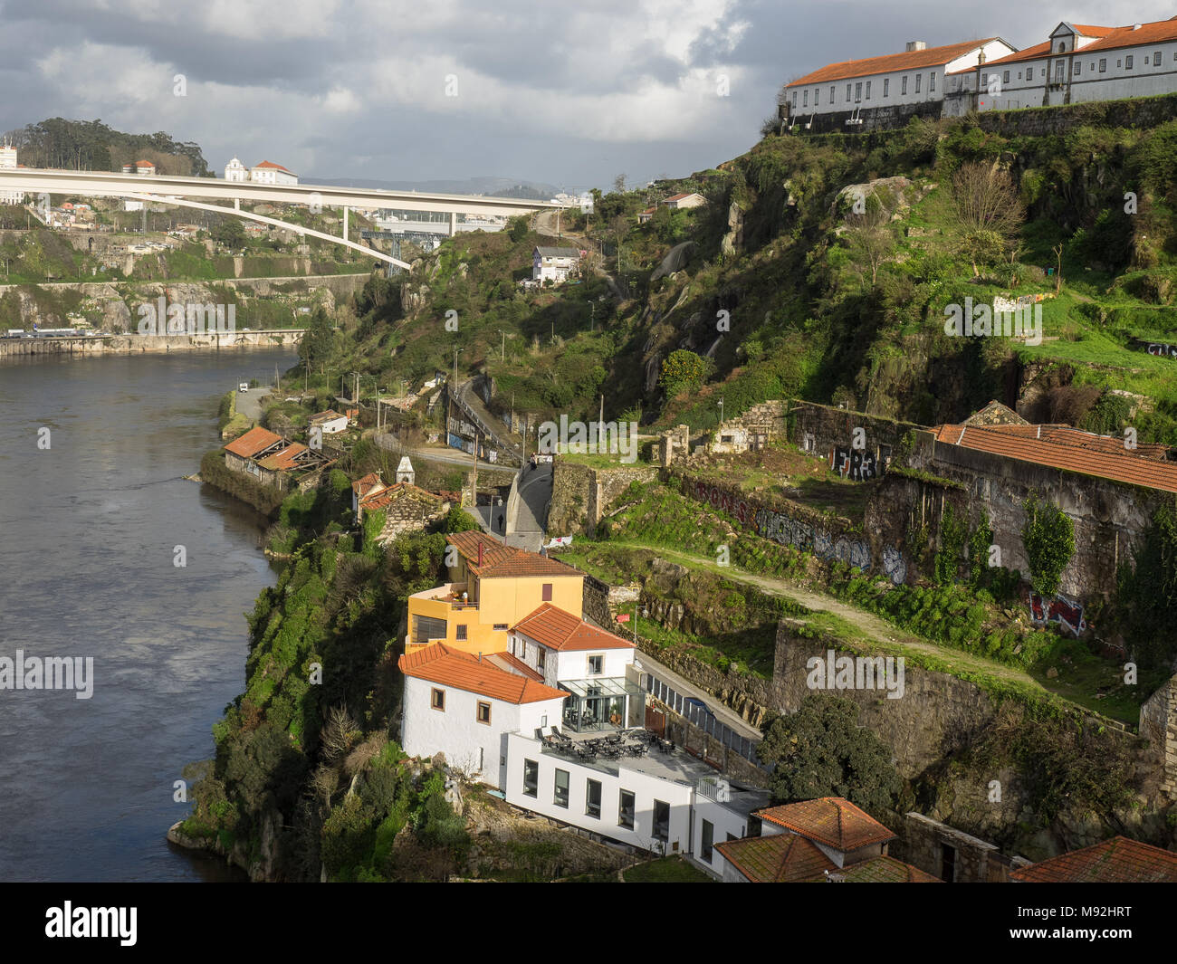 The City of Porto and the river douro Stock Photo - Alamy