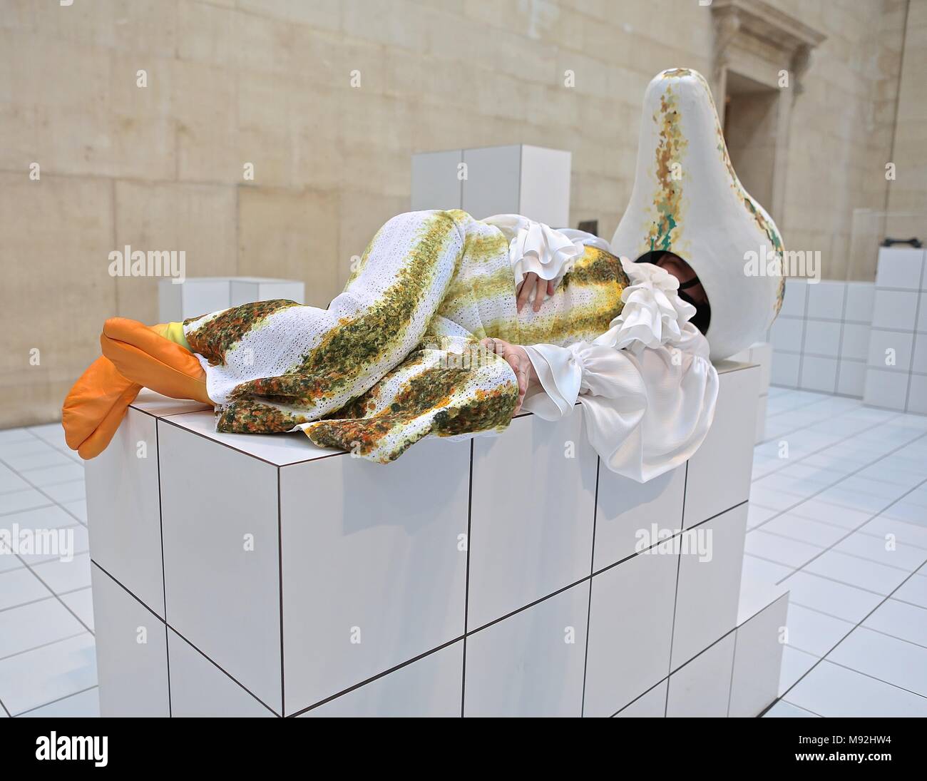 Anthea Hamilton The Squash Tate Britain 22 Mar - 7 Oct 2018 Stock Photo ...