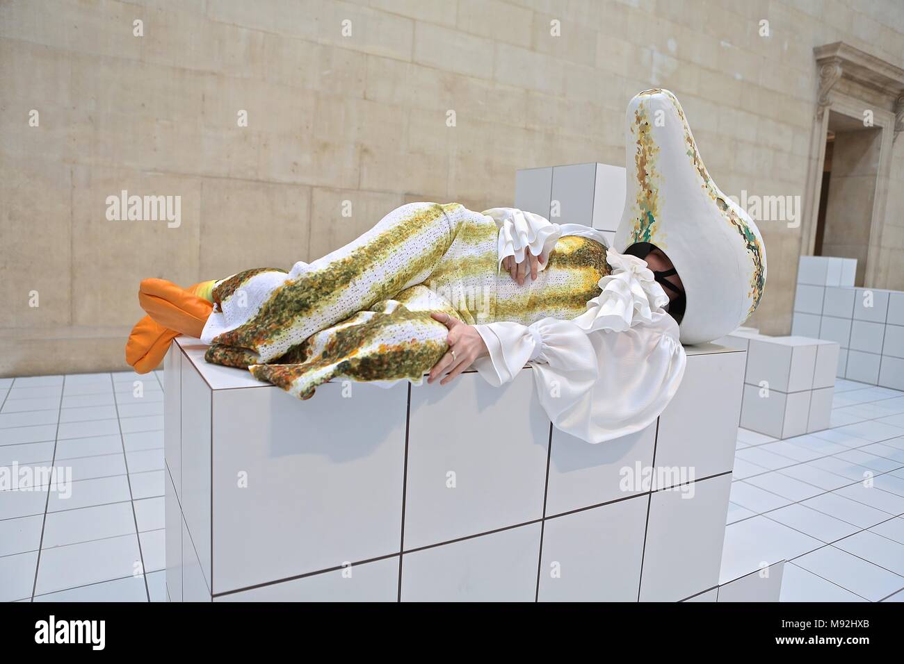 Anthea Hamilton The Squash Tate Britain 22 Mar - 7 Oct 2018 Stock Photo ...