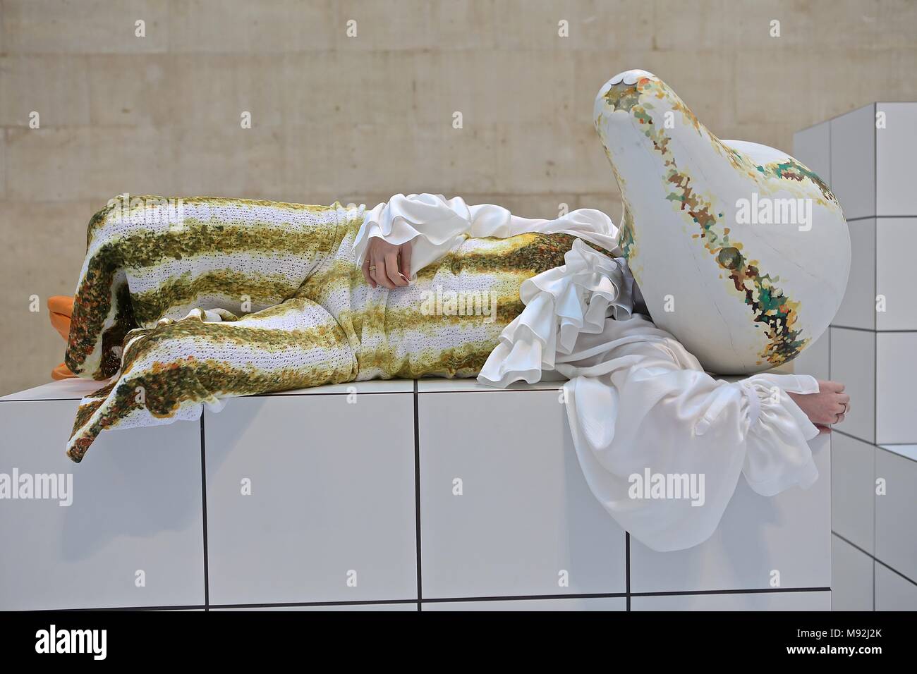 Anthea Hamilton The Squash Tate Britain 22 Mar - 7 Oct 2018 Stock Photo ...