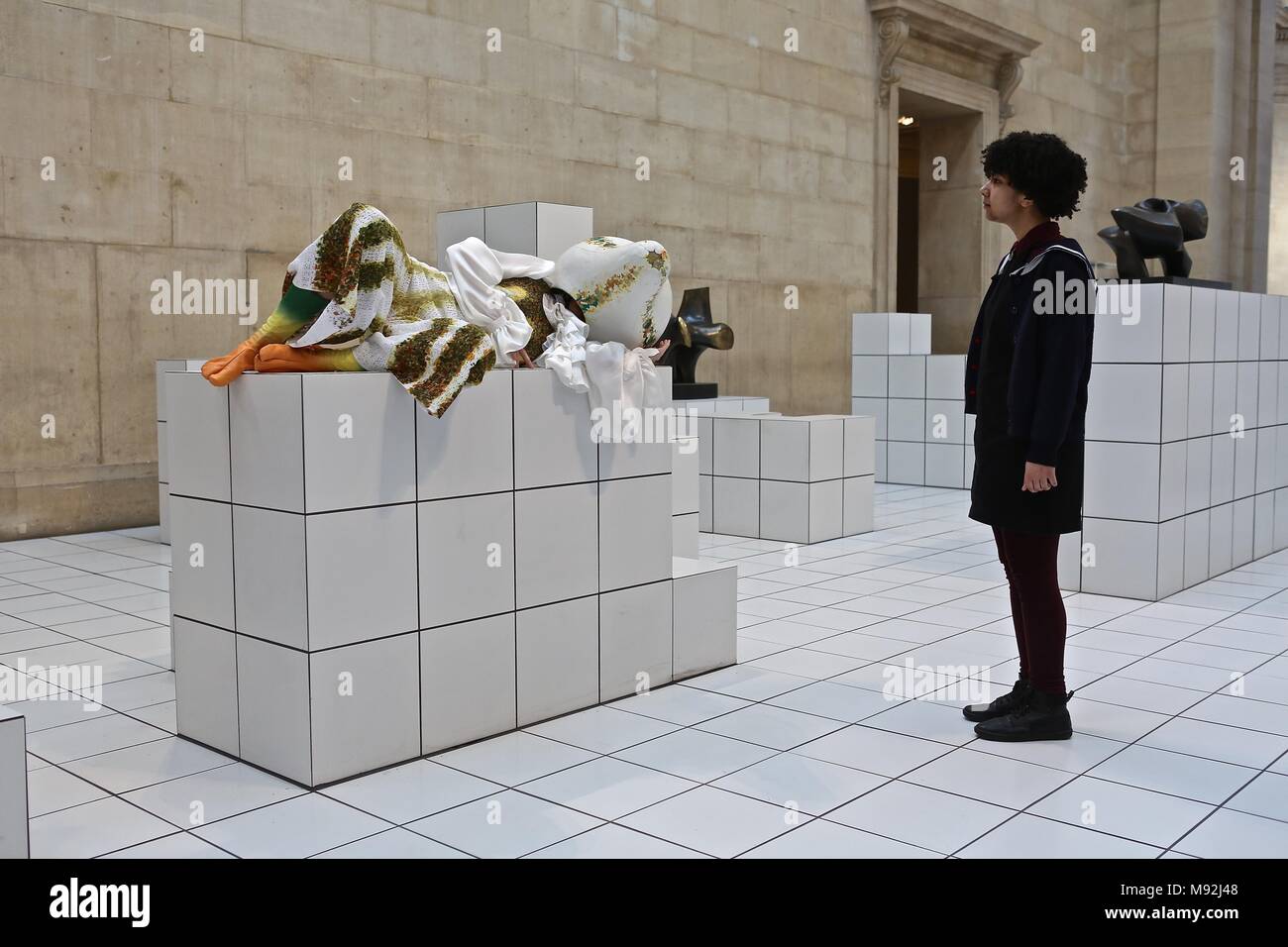 Anthea Hamilton The Squash Tate Britain 22 Mar - 7 Oct 2018 Stock Photo ...