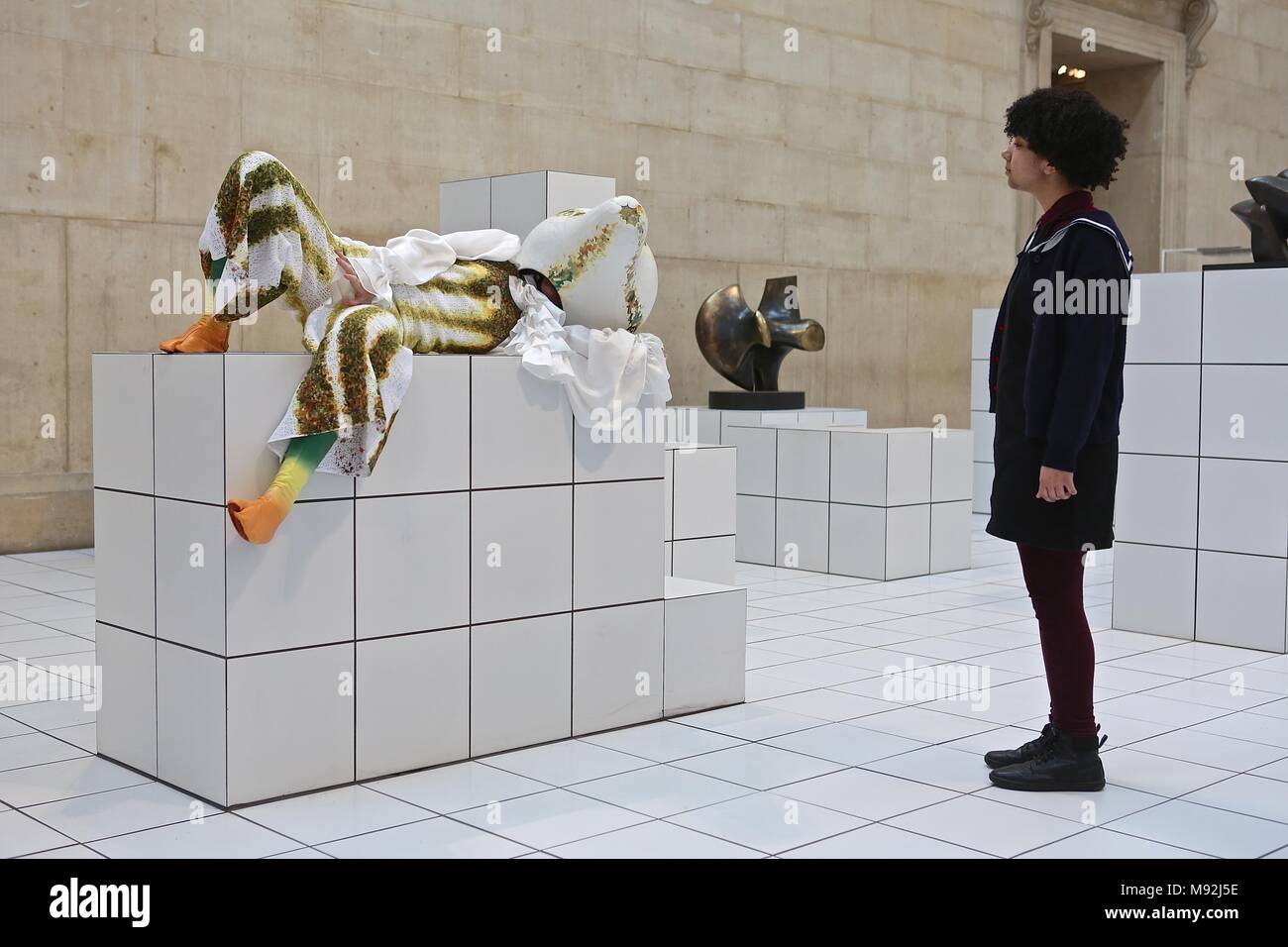 Anthea Hamilton The Squash Tate Britain 22 Mar - 7 Oct 2018 Stock Photo ...