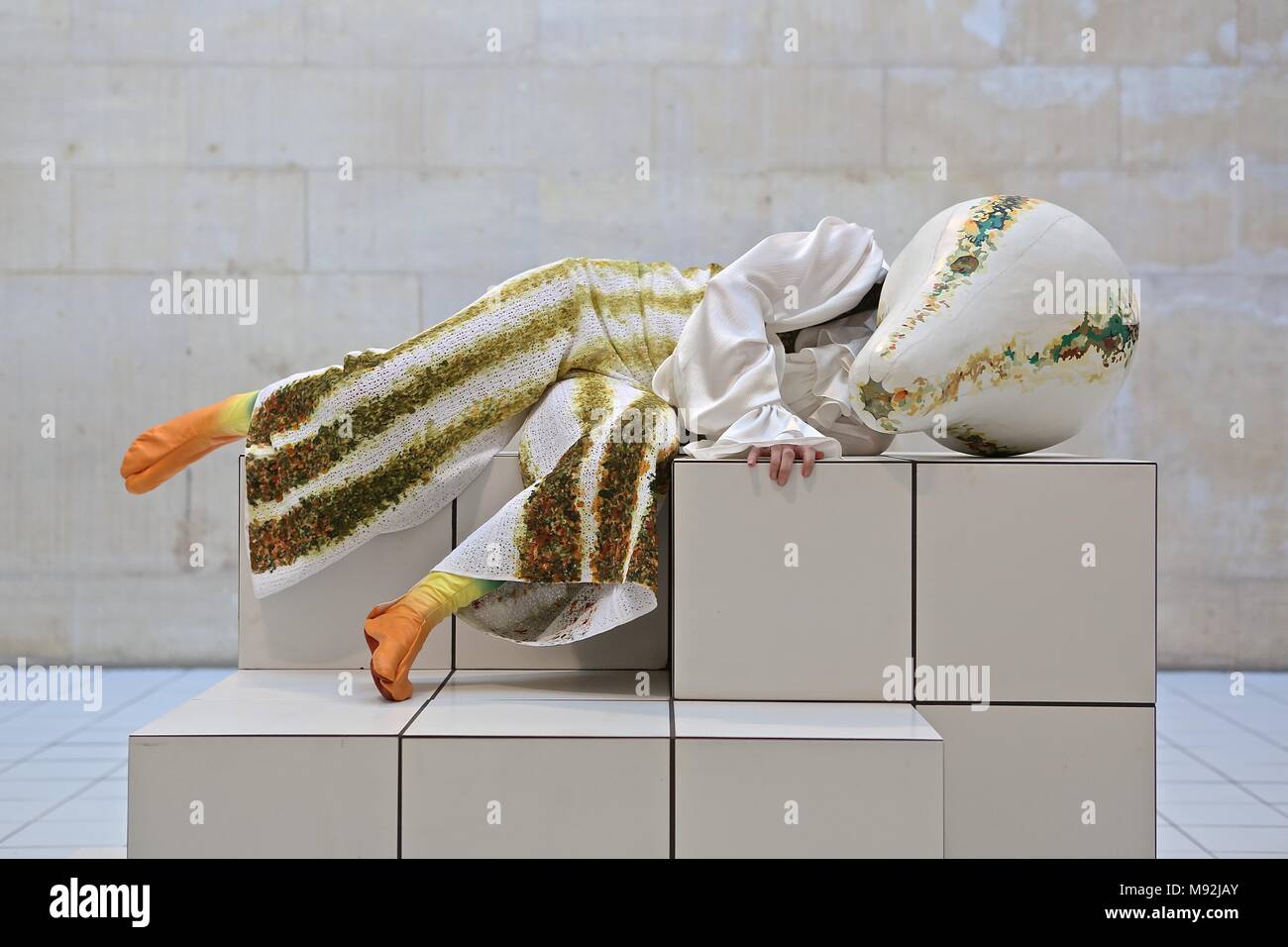 Anthea Hamilton The Squash Tate Britain 22 Mar - 7 Oct 2018 Stock Photo ...