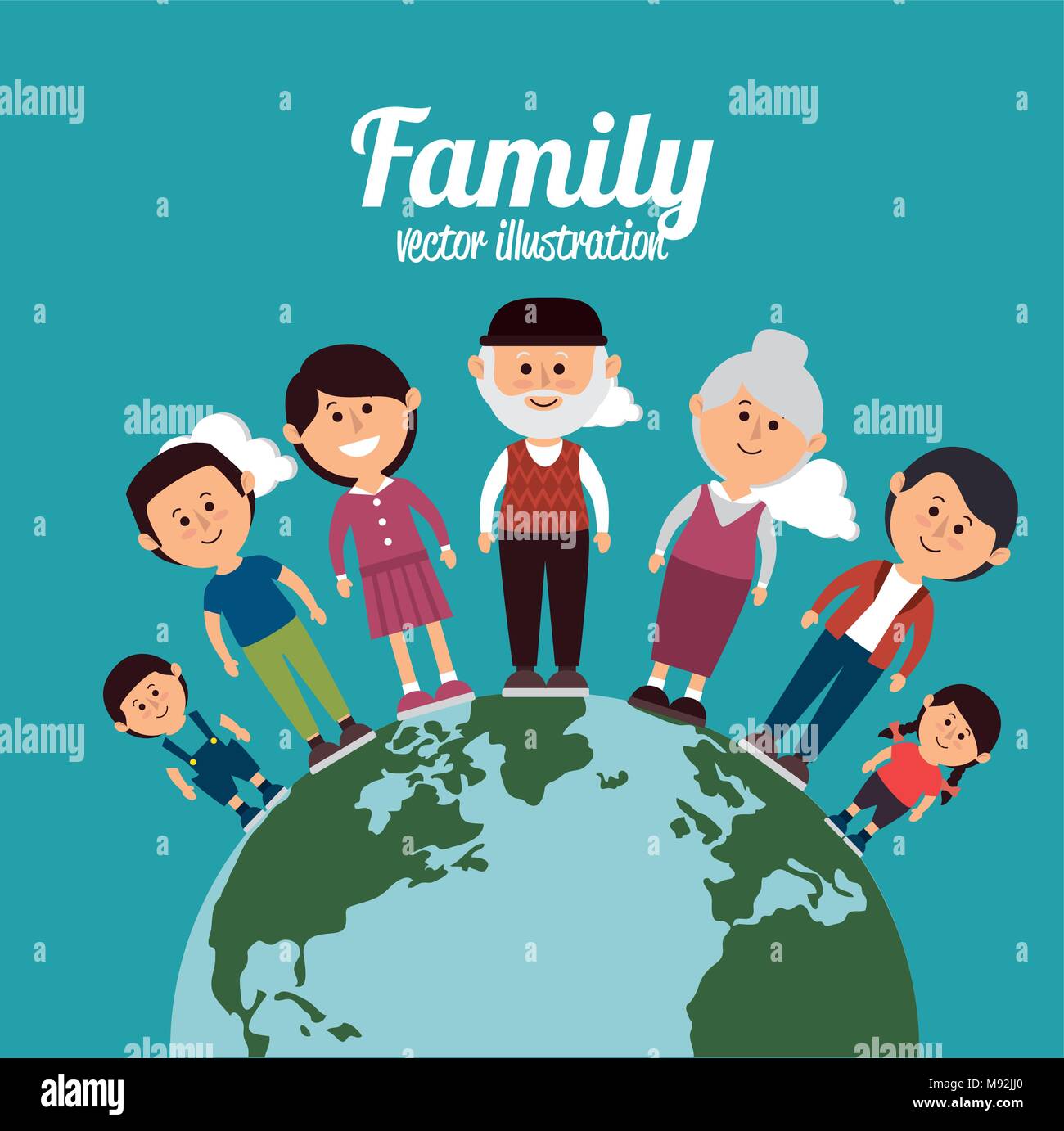 Family unity design Stock Vector Image & Art - Alamy
