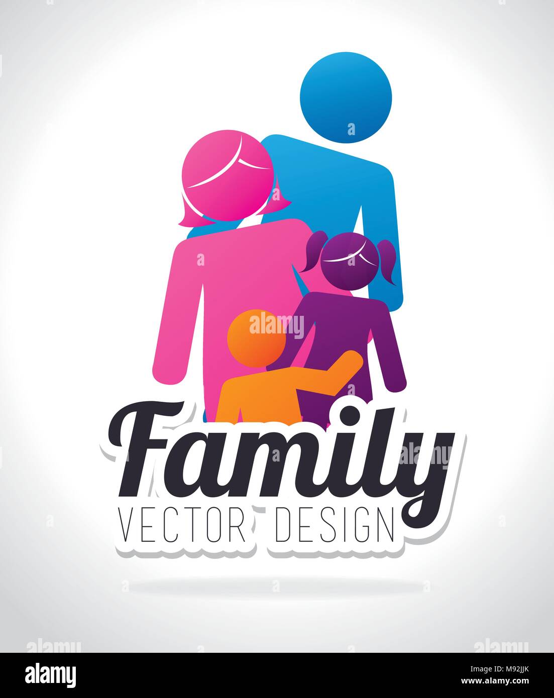 Family unity design Stock Vector Image & Art - Alamy