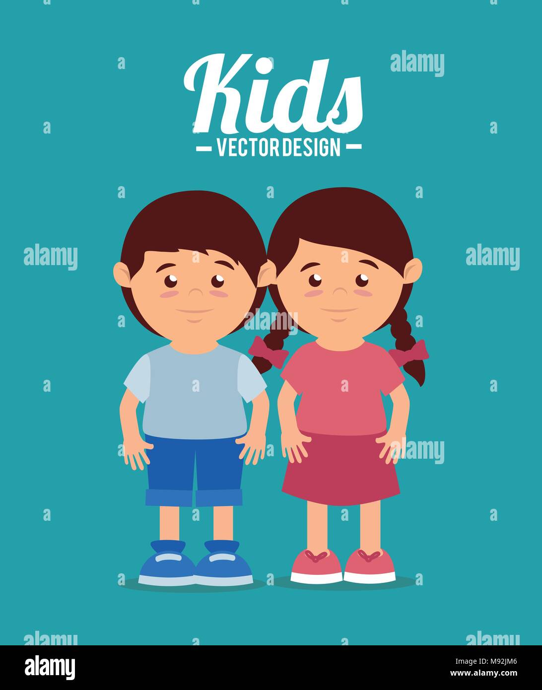 Kids cartoon design Stock Vector Image & Art - Alamy