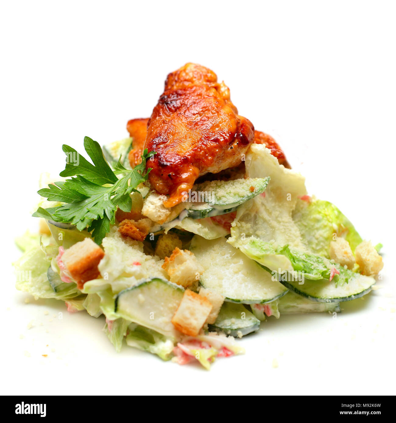 Italian cuisine chicken salad Cut Out Stock Images & Pictures - Alamy