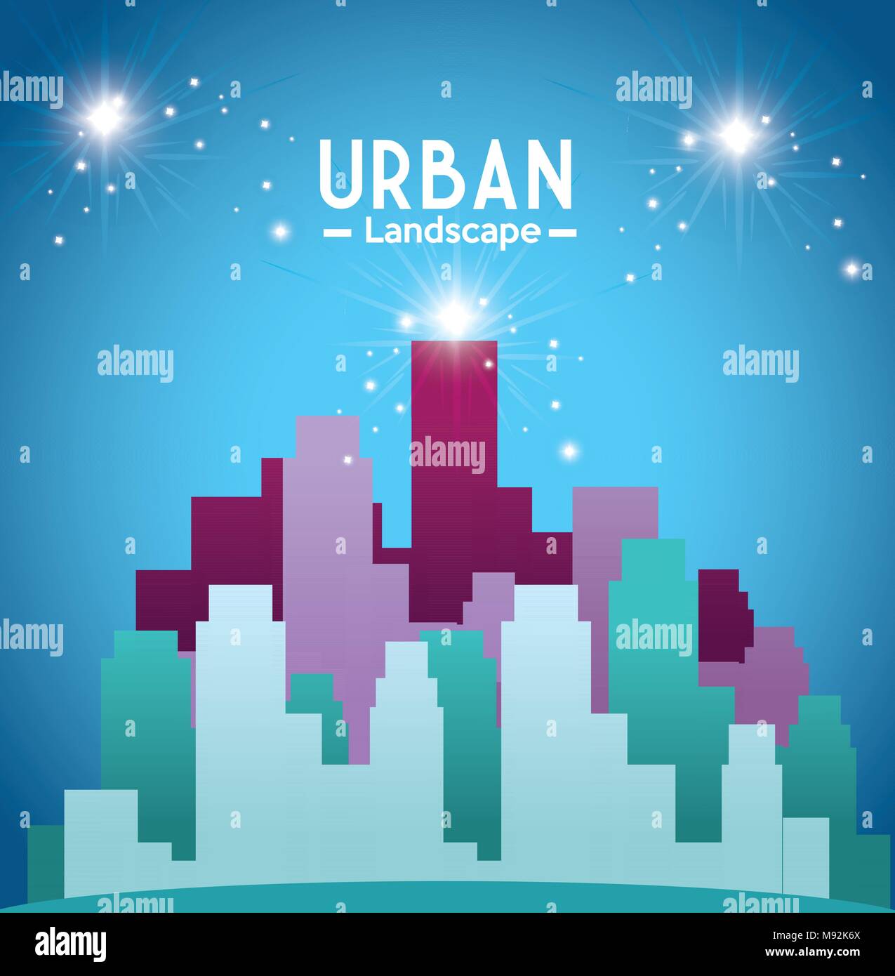 Urban and cityscape design Stock Vector Image & Art - Alamy