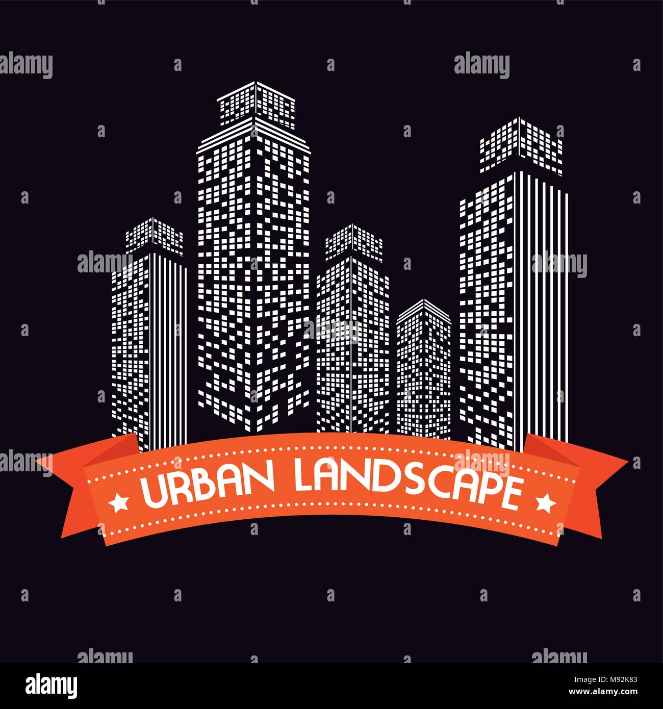 Urban and cityscape design Stock Vector Image & Art - Alamy