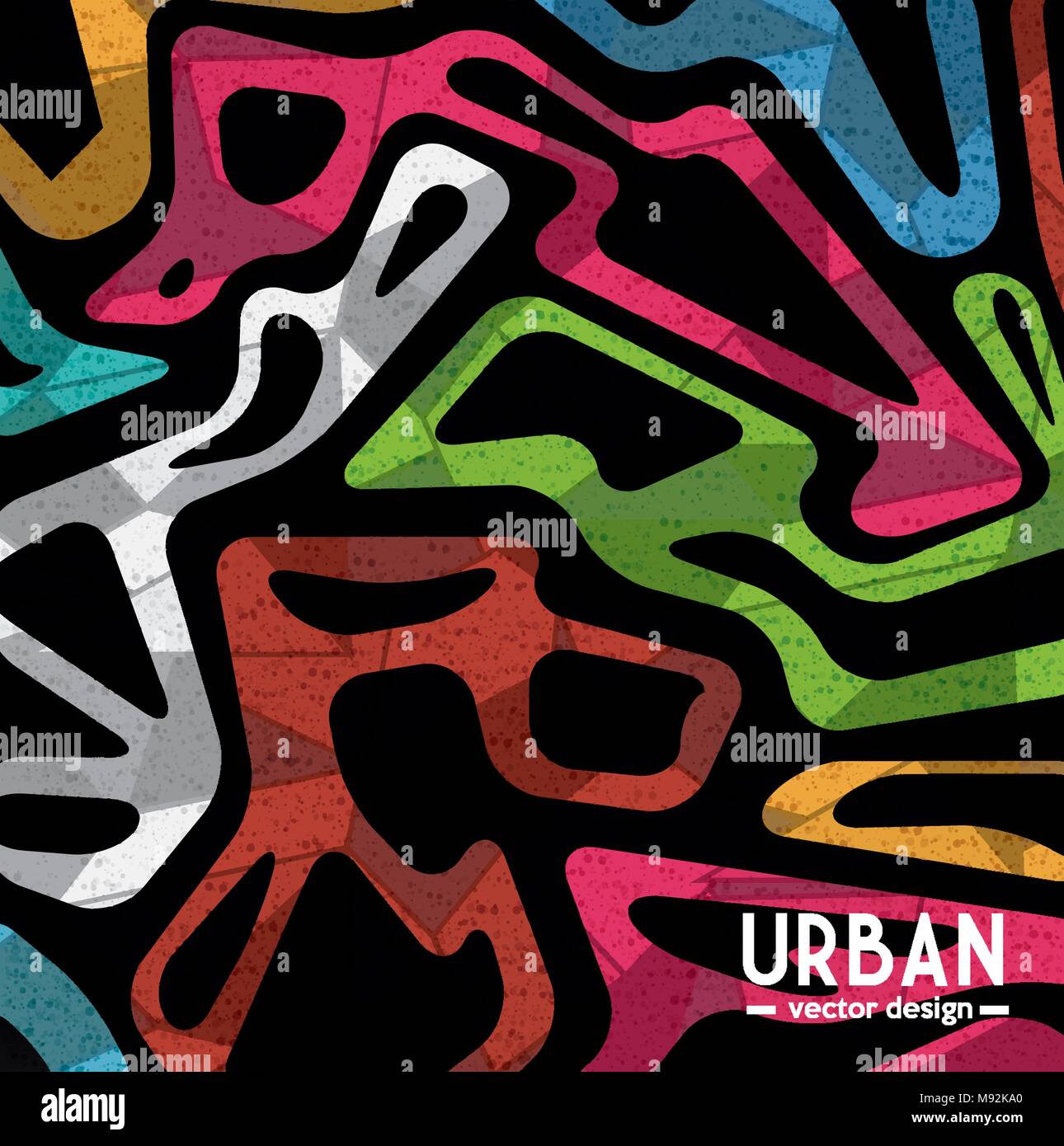 Urban colorful background Stock Vector Image & Art - Alamy
